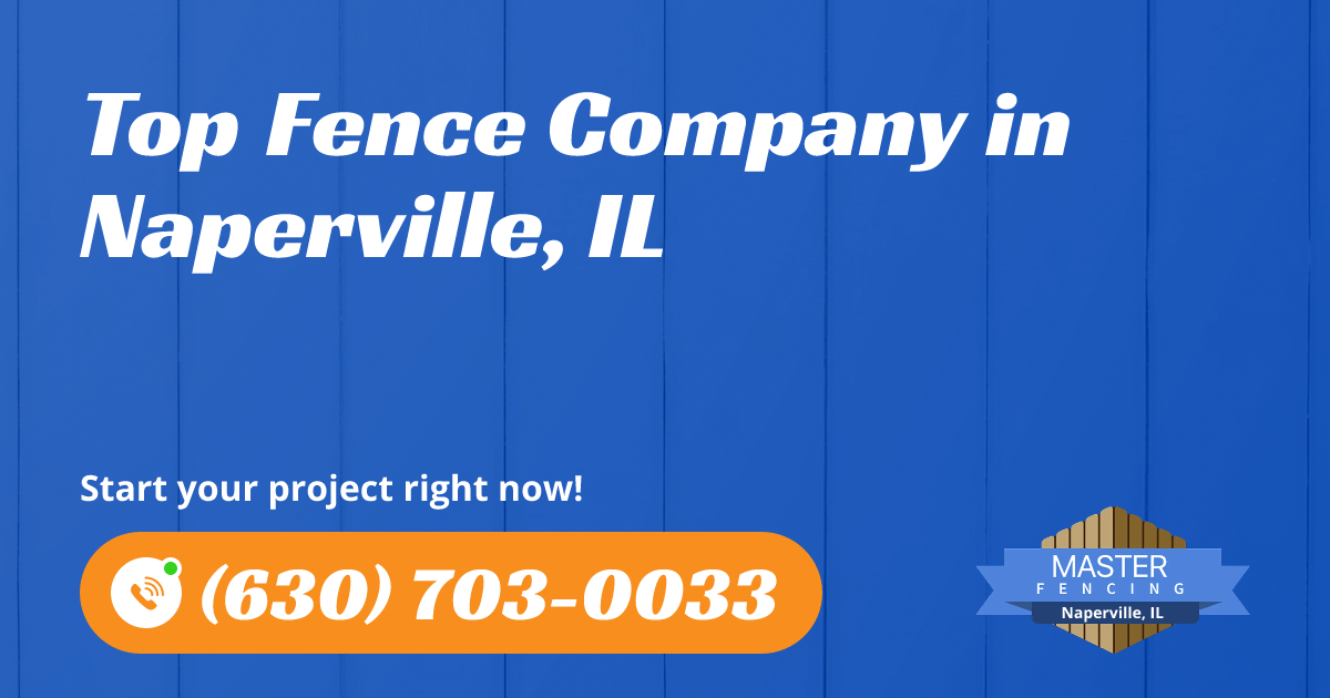 Fence Company in Naperville, IL | Master Fencing